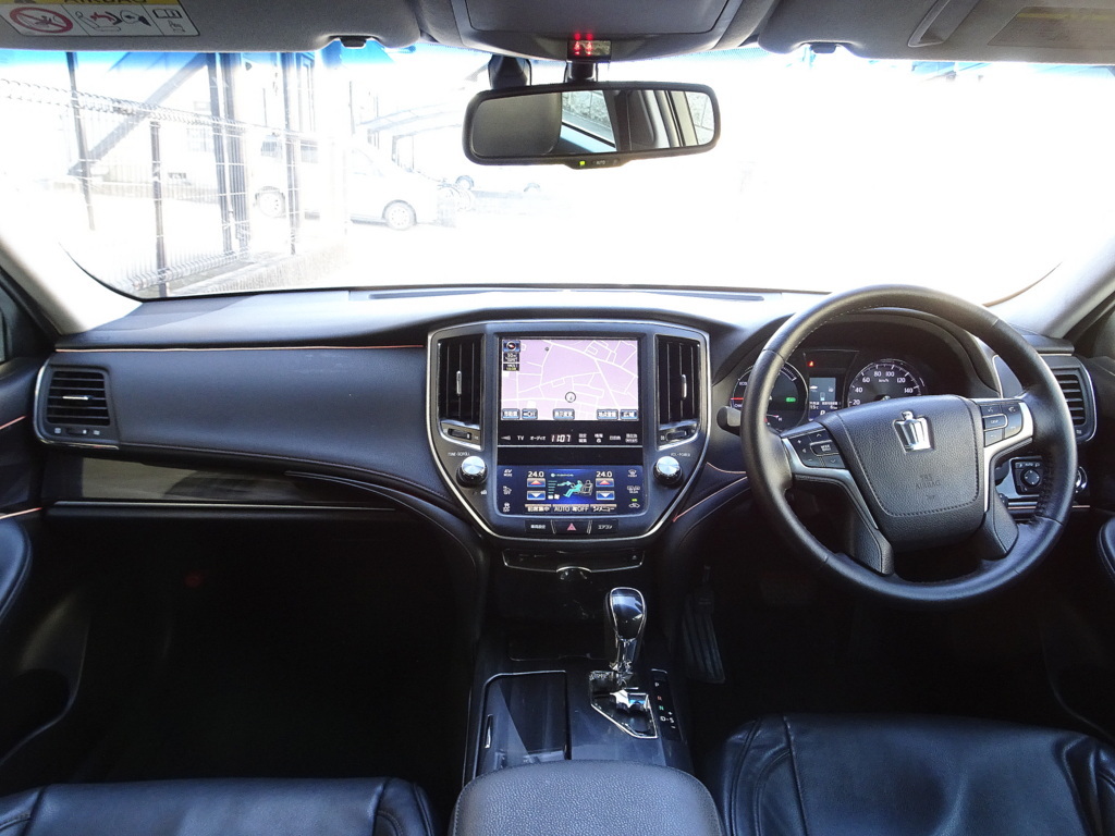 Yahoo!オークション - 車検満タン 26年式 クラウンHV アスリートS HDD...