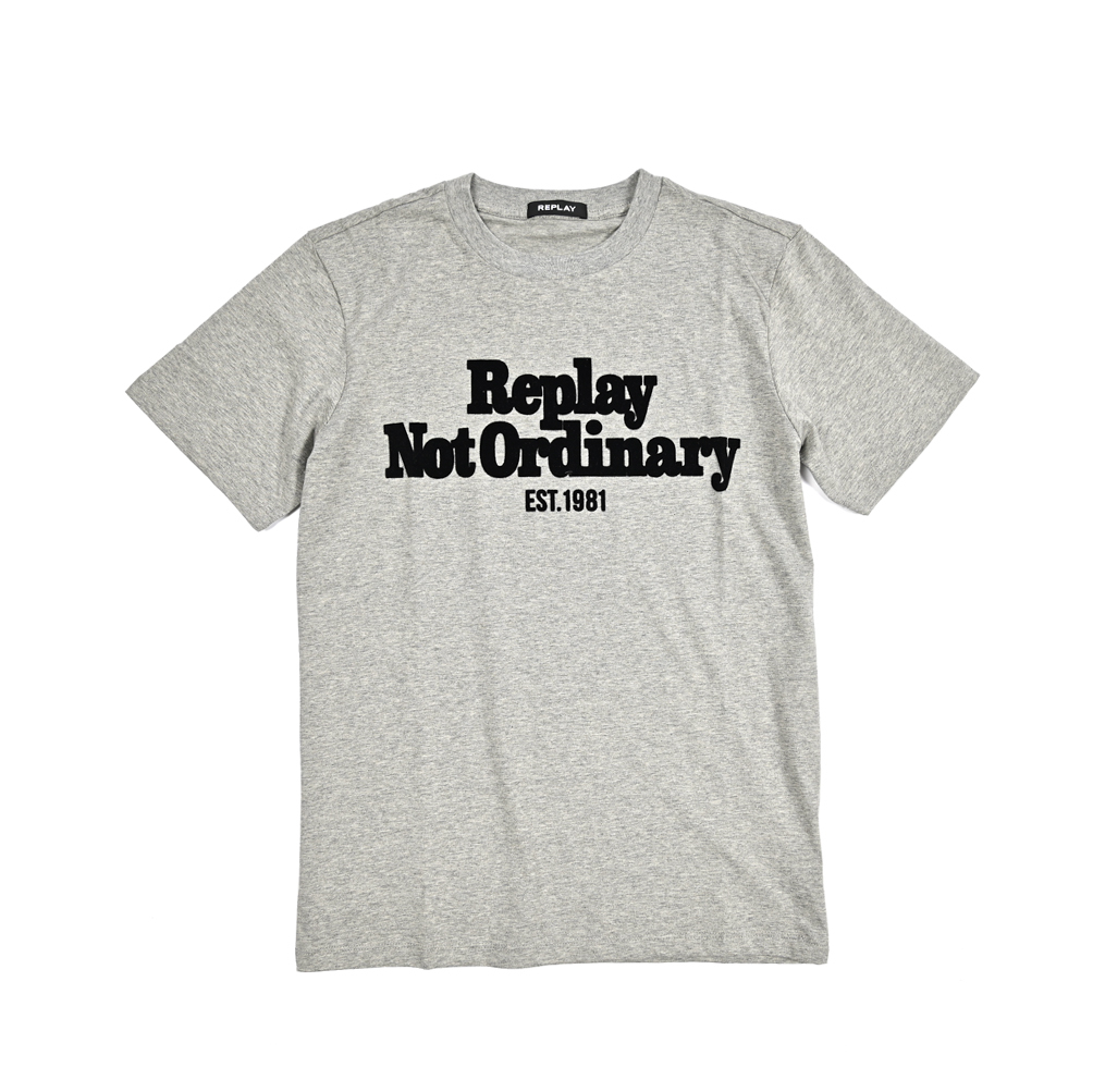 Yahoo!オークション - 新入荷 新品 リプレイ REPLAY ロゴ Tシャツ カッ...