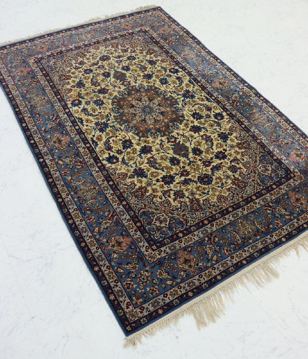 Yahoo!オークション - 魁 最上級最高峰作品 ペルシャ絨毯 イラン イス...