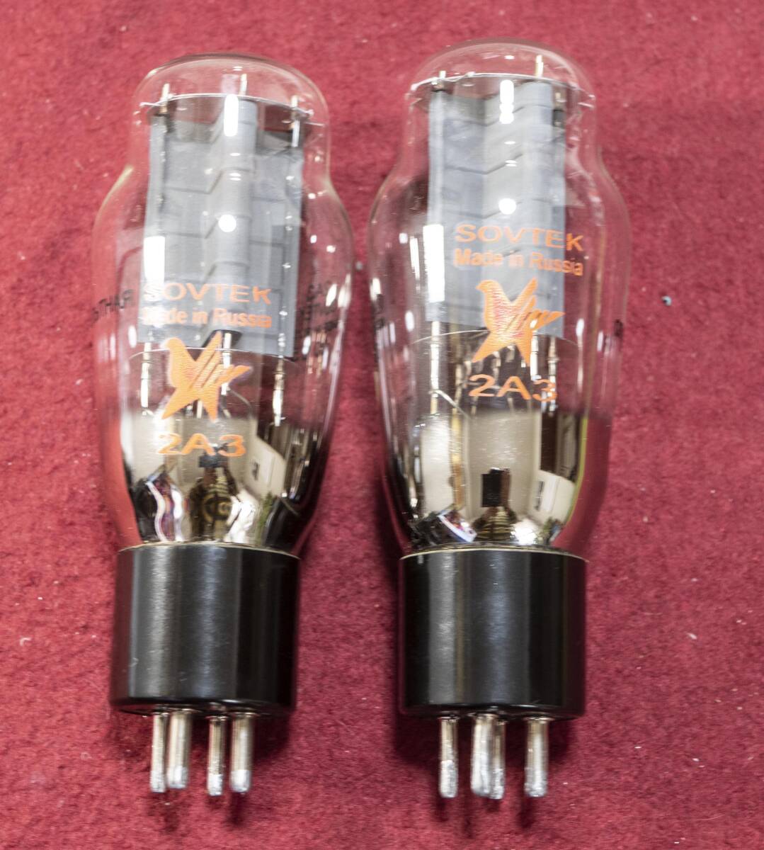 Yahoo!オークション - SOVTEK 2A3 マッチドペアほぼ新品です ②