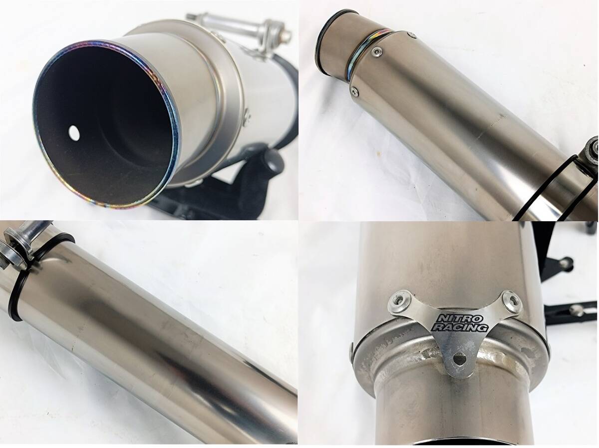 Yahoo!オークション - GPZ900R ツキギレーシングEXパイプ＋ナイトロレ...