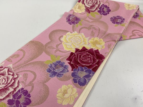 Yahoo!オークション - 三作 中古美品 正絹 袋帯 六通柄 日本製 A197