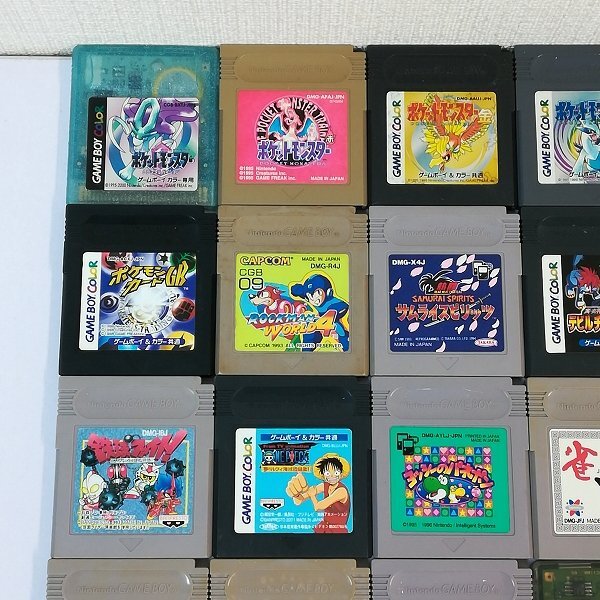 Yahoo!オークション - mW389a [まとめ] GB GBC ソフト ポケットモンス...