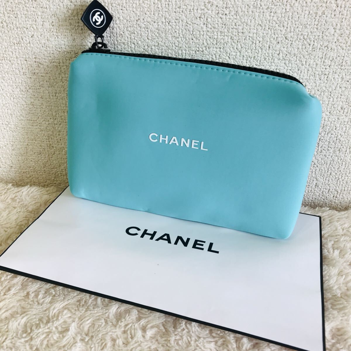 Yahoo!オークション - 【新品】シャネル ポーチ 化粧ポーチ 3色セット