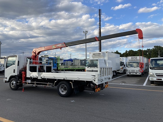 Yahoo!オークション - R1年 エルフ 2.55tワイド超ロング 3段 クレーン...