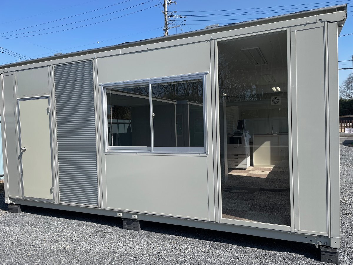 Yahoo!オークション - メ-カ-整備品 12坪ユニットハウス中古 三協54J ...