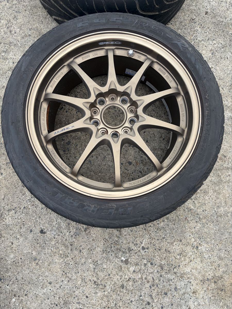 Yahoo!オークション - SK11 RAYS ボルクレーシング CE28N 17インチ ブ...