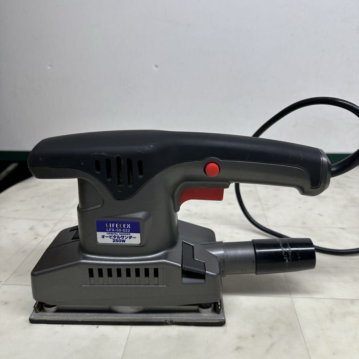 Yahoo!オークション - LIFELEX オービタルサンダー LFX-50-022 電動サ...
