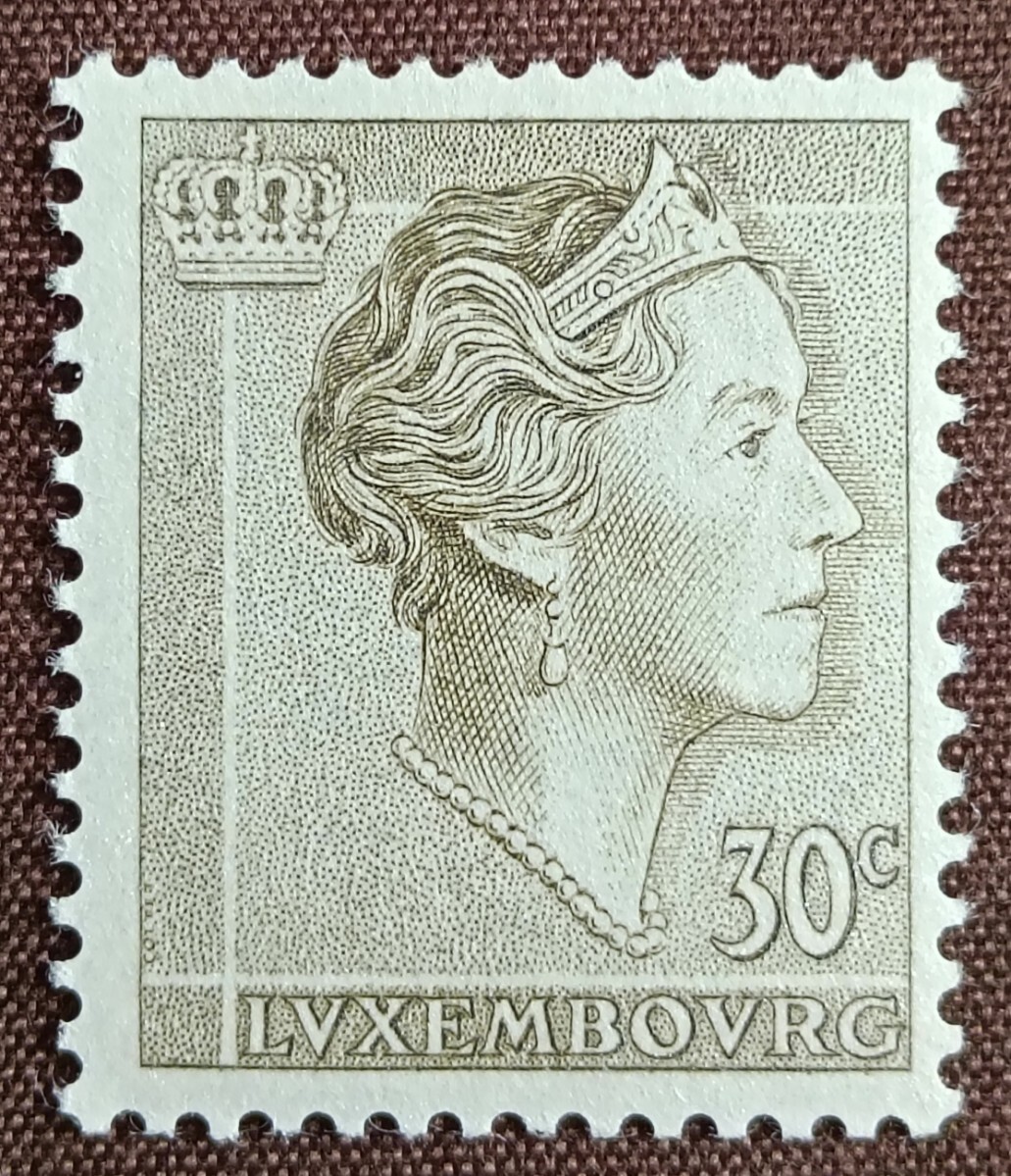 Yahoo!オークション - ルクセンブルク 1960 シャルロット大公妃 5種 普...