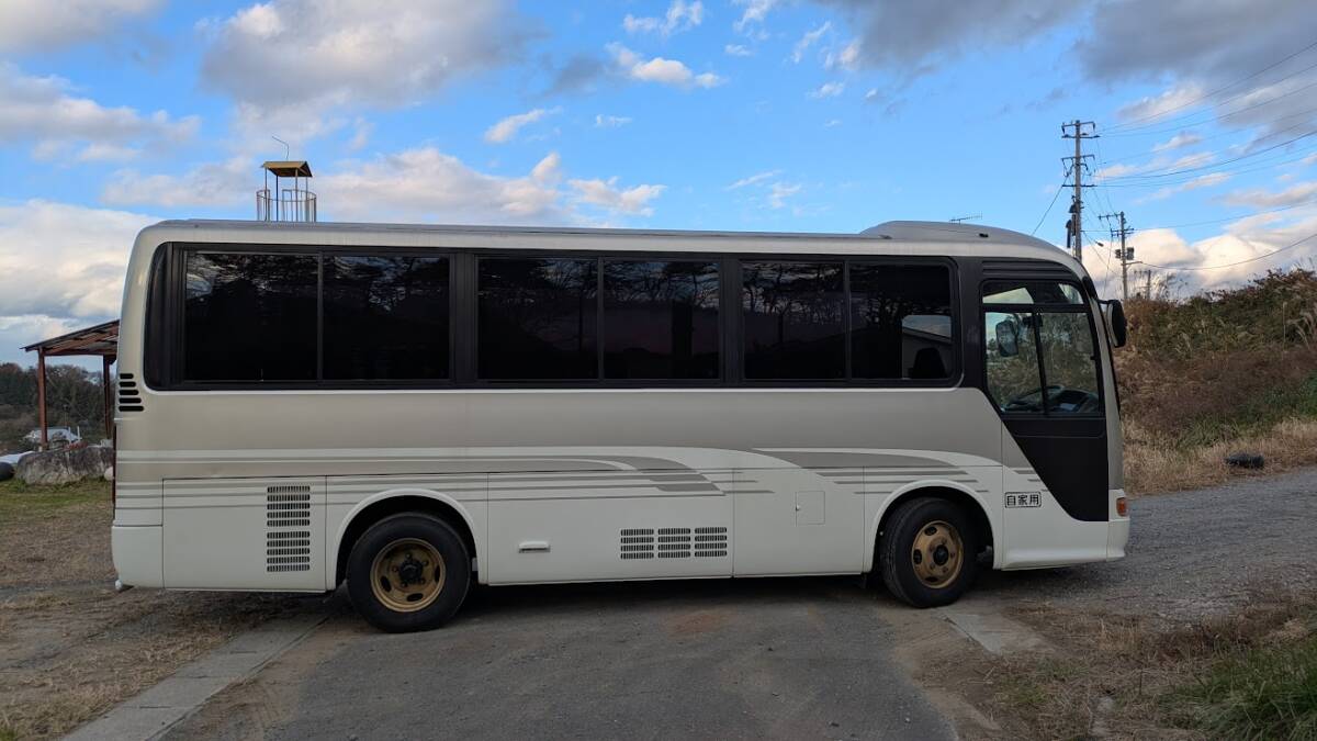 Yahoo!オークション - 車検令和8年10月まで コースター29人乗り ...