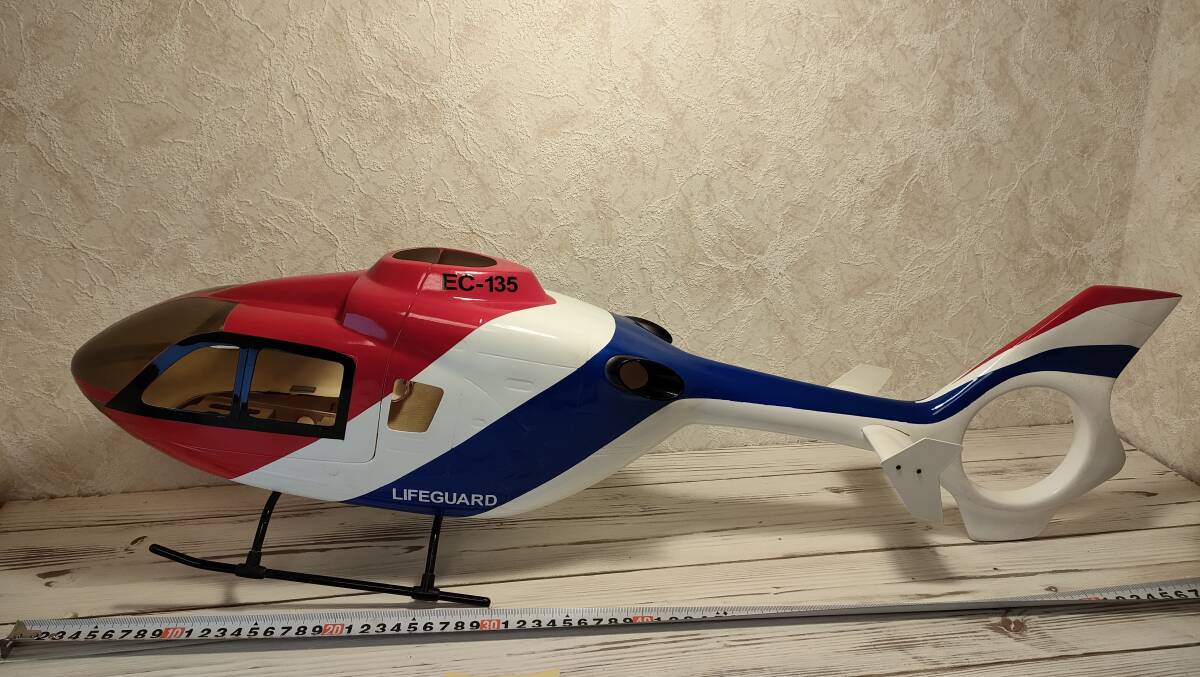 Yahoo!オークション - ヒューズ スケールラジコンヘリコプター用ボディ...