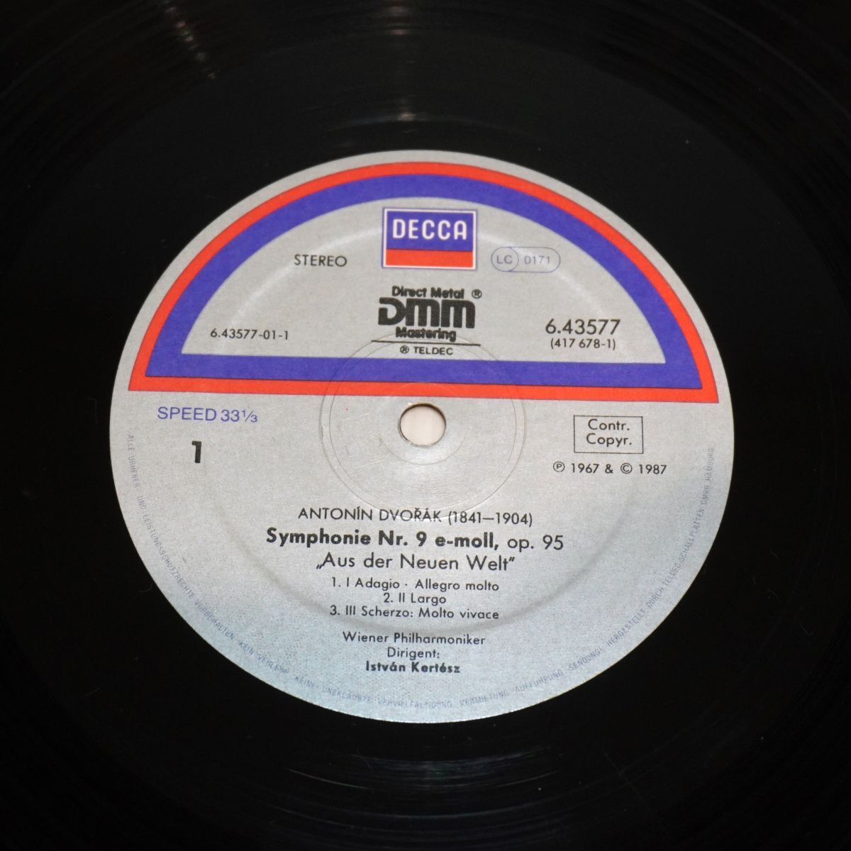 Yahoo!オークション - ドヴォルザーク「新世界」 ケルテス 独DECCA Wee...
