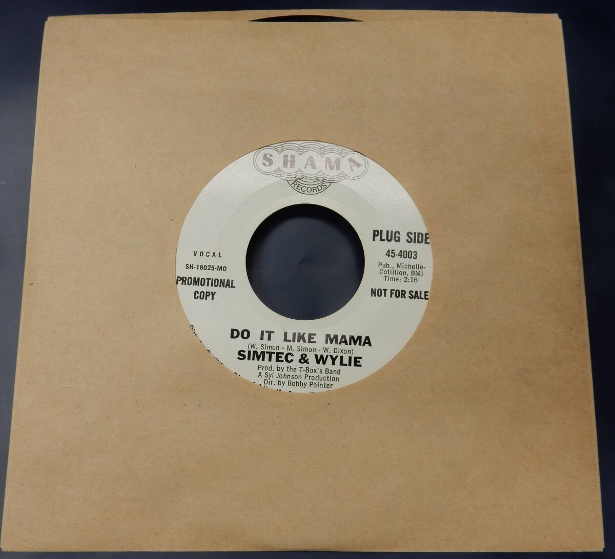Yahoo!オークション - (プロモ盤 EP) SIMTEC & WYLIE DO IT LIKE MAMA