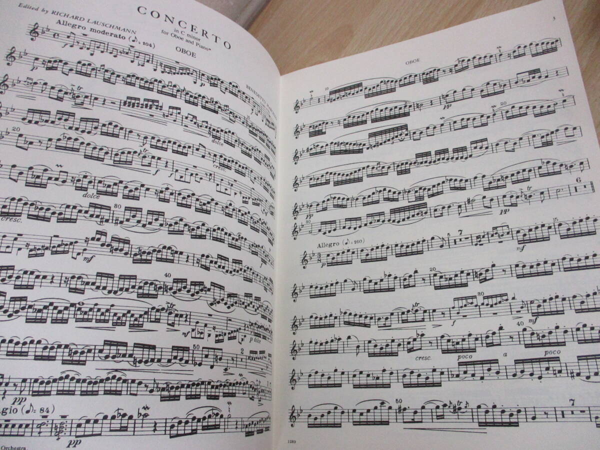 Yahoo!オークション - A225 [洋書・楽譜] MARCELLO CONCERTO in C mino...