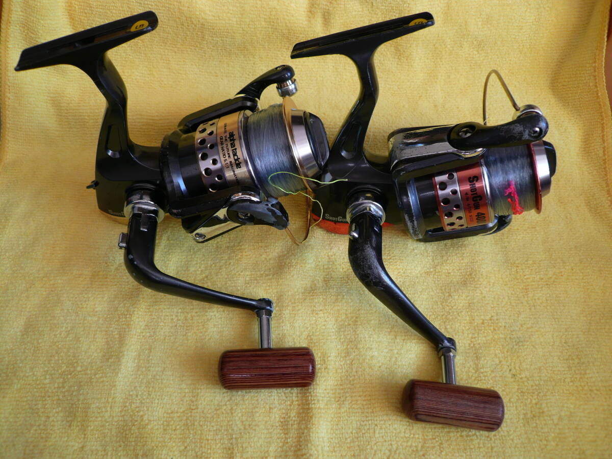 Yahoo!オークション - スピニングリール4000番2つ