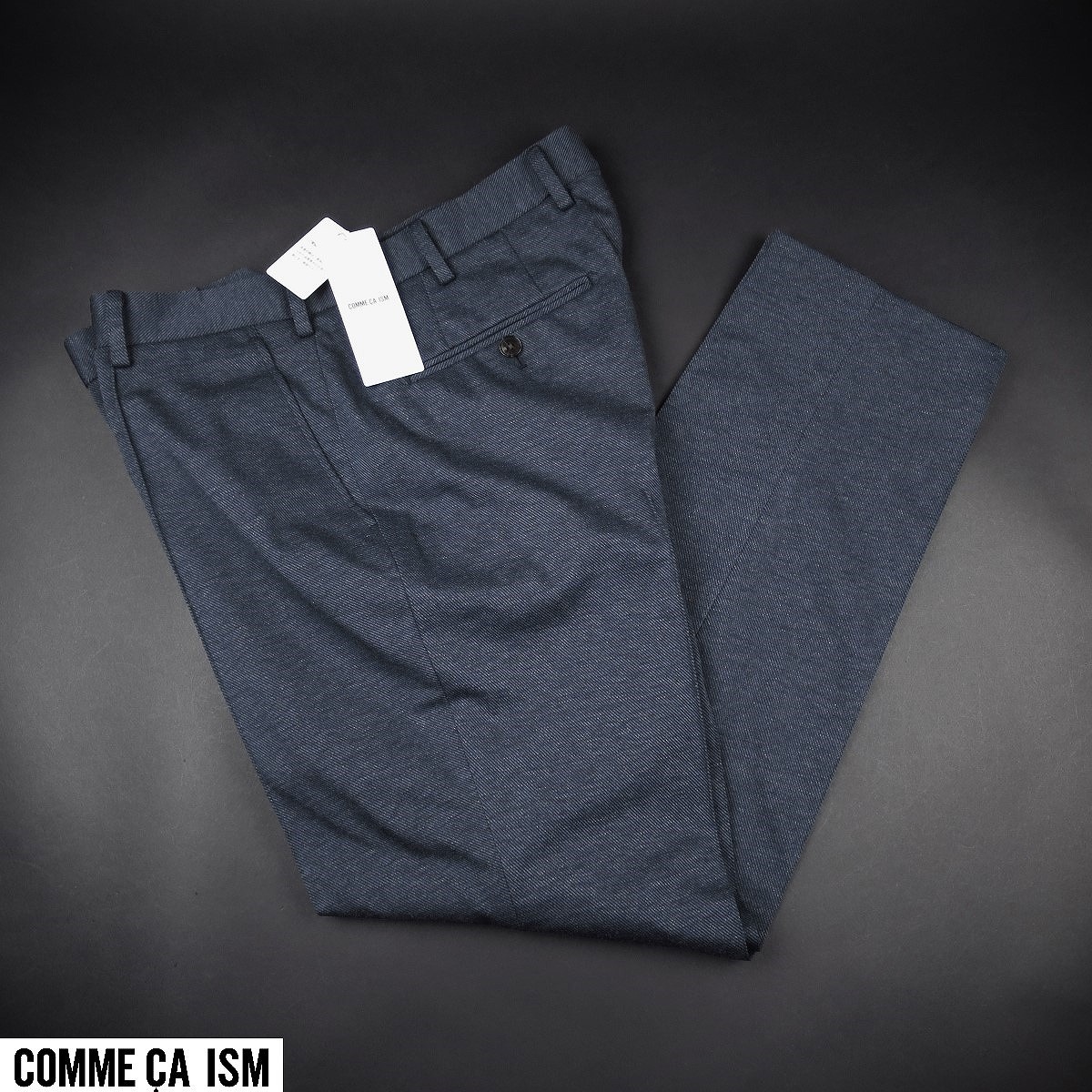 Yahoo!オークション - 新品 COMME CA ISM コムサイズム スリムジャージ...