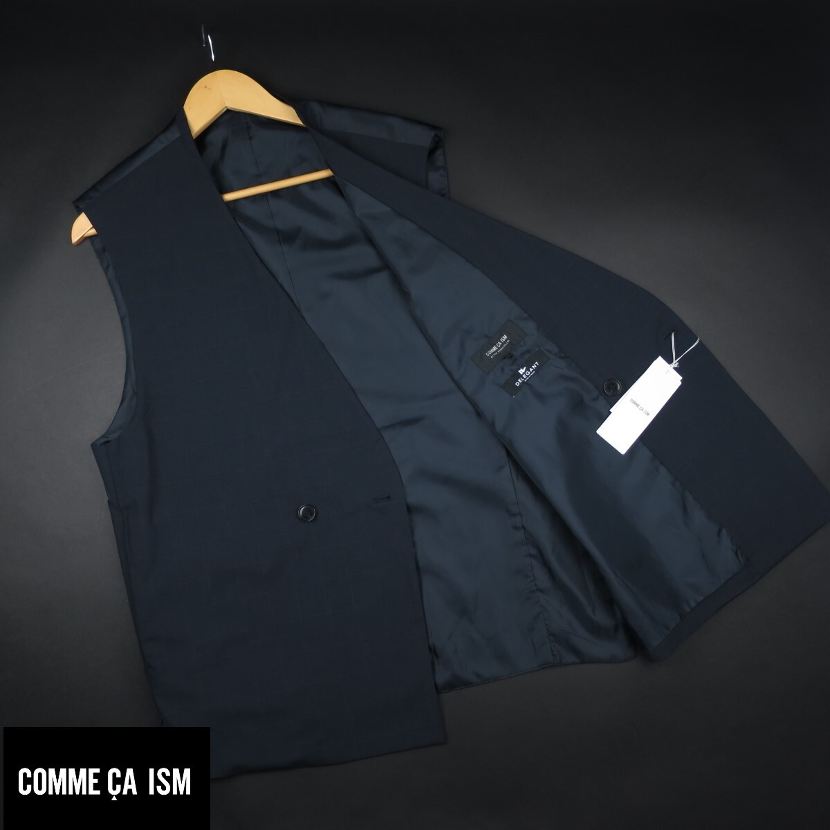 Yahoo!オークション - 新品 COMME CA ISM コムサイズム クラシカルチェ...