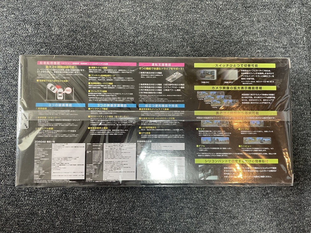Yahoo!オークション - コムテックドライブレコーダー ZDR048 新品未...