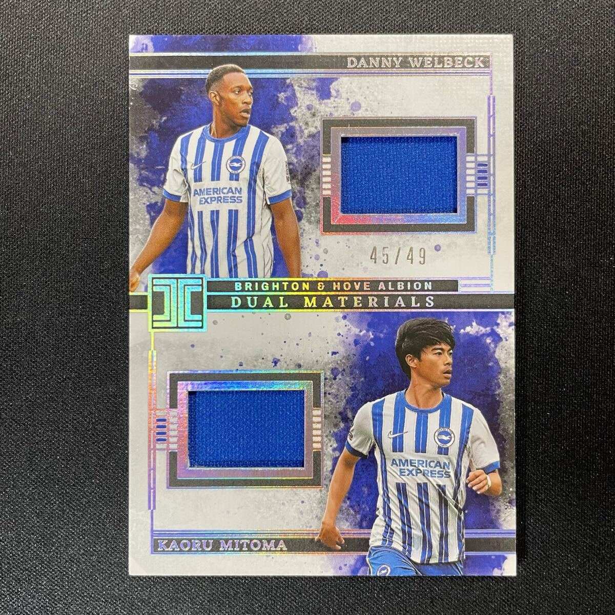 Yahoo!オークション - 2024-25 Panini Impeccable EPL Dual Jersey Kao...