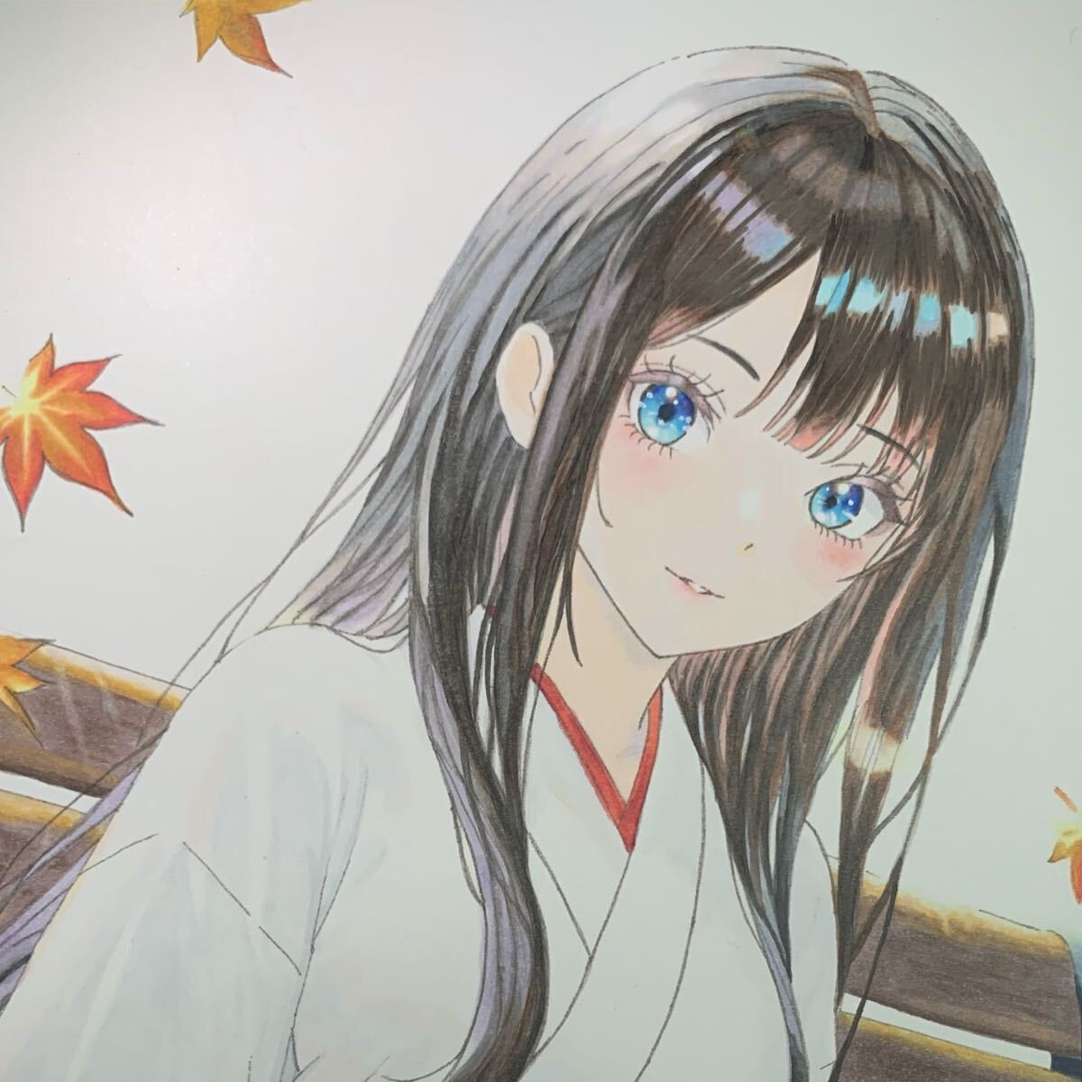 Yahoo!オークション - 『原画』手描きイラスト オリジナル 手書き 女の...