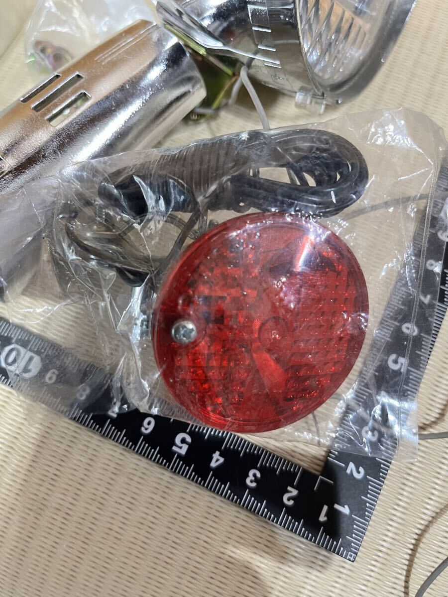 Yahoo!オークション - 昭和 砲弾ライト 6V-2 4W レトロ マルゼン 発電...