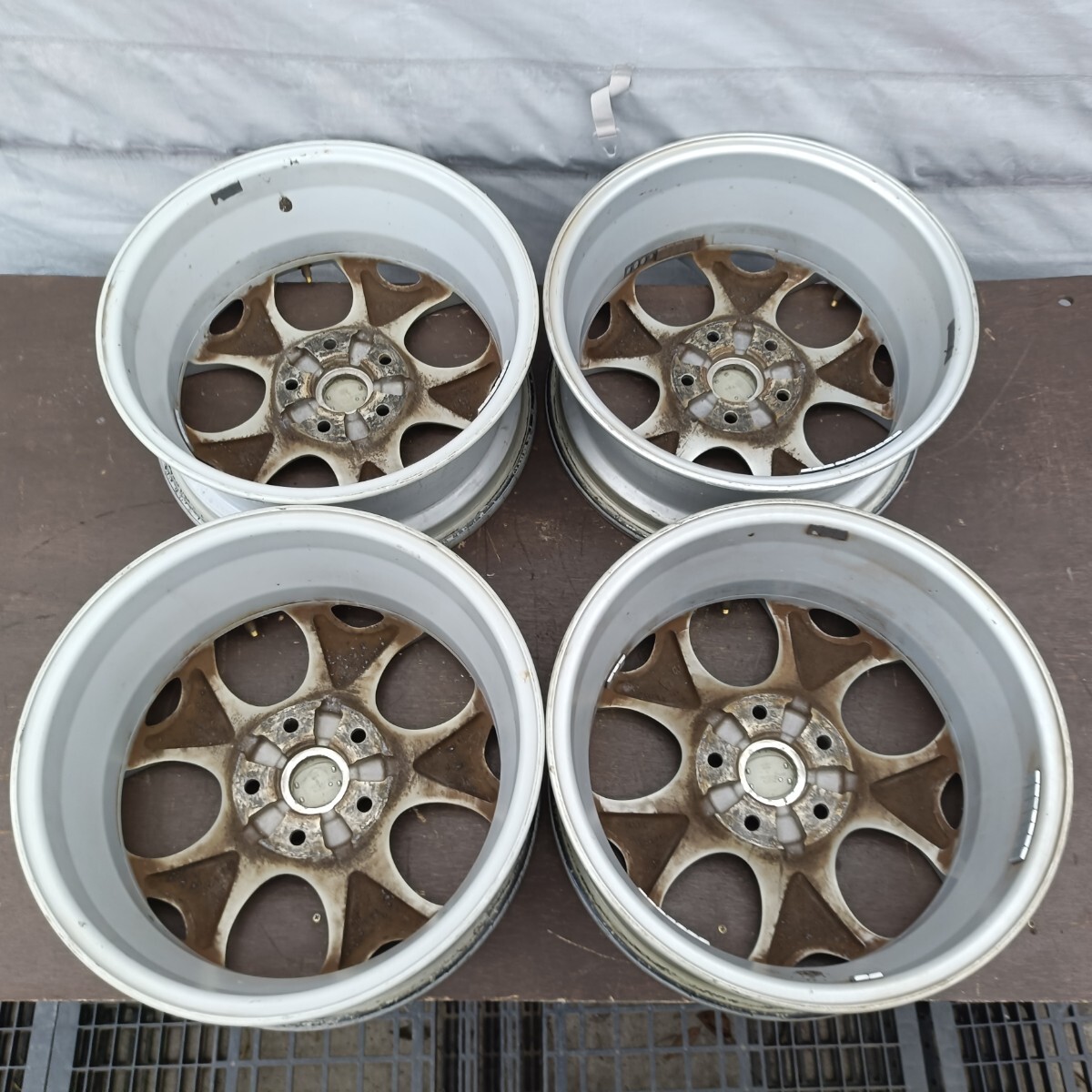 Yahoo!オークション - 【MK】 マツダ ビアンテ 純正 ホイール 4本 16イ...