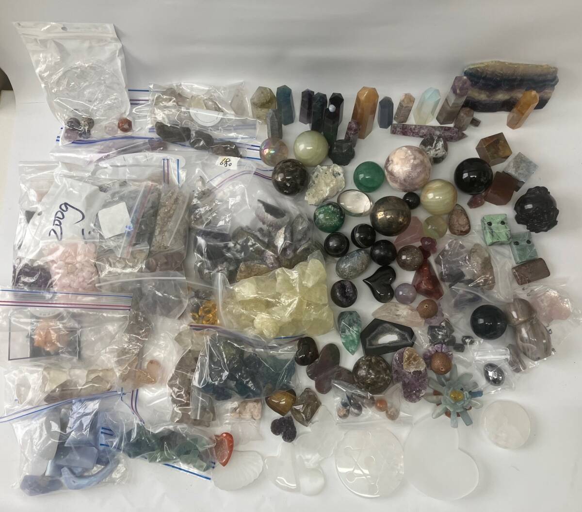 Yahoo!オークション - 【総重量15Kg以上まとめ】天然石 カラーストーン...