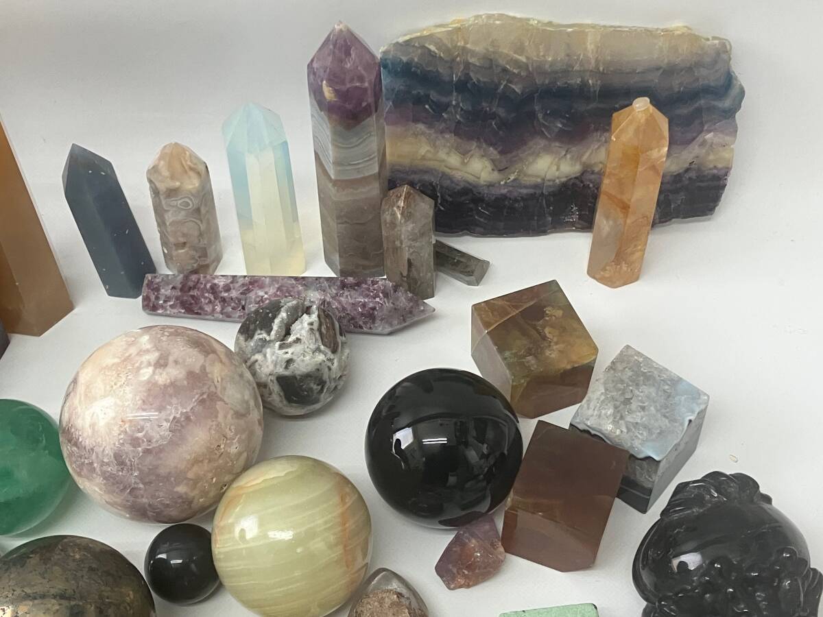 Yahoo!オークション - 【総重量15Kg以上まとめ】天然石 カラーストーン...