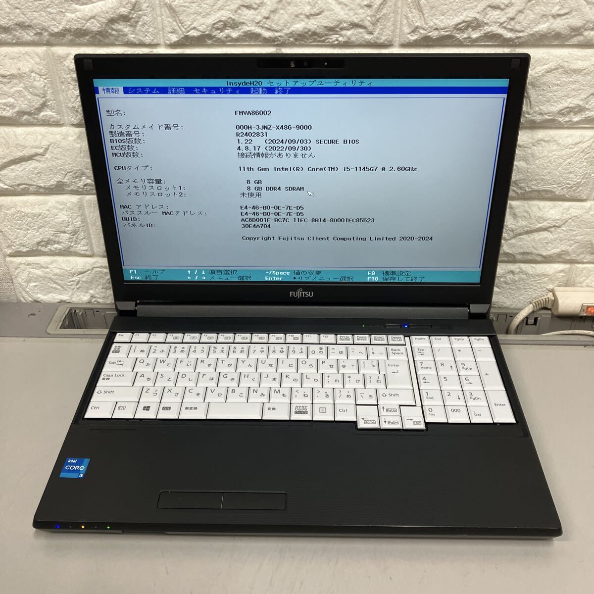 Yahoo!オークション - H182 富士通 LIFEBOOK A5511/G FMVA86002 Core i...