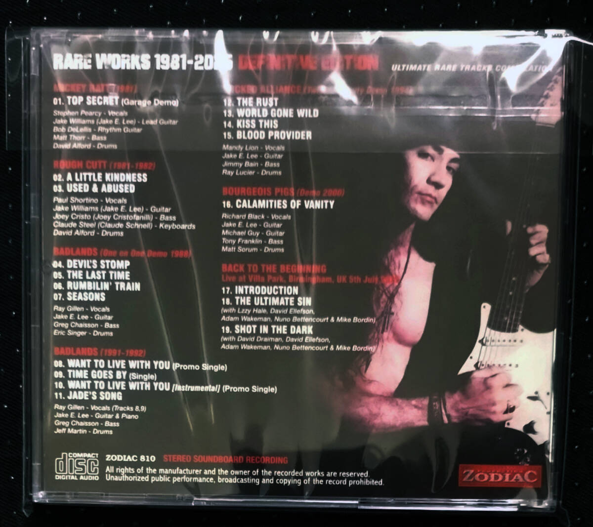 Yahoo!オークション - JAKE E. LEE / RARE WORKS 1981-2025 DEFINITIVE...