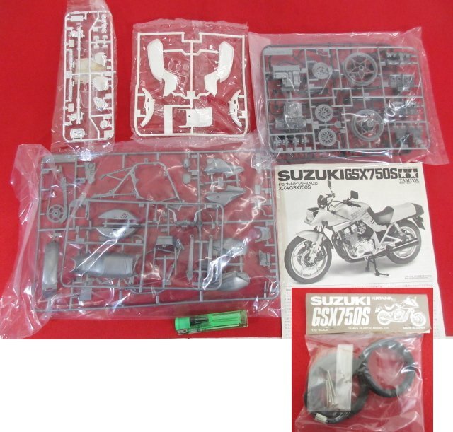 Yahoo!オークション - カ091 タミヤ // スズキ GSX750S №15 1/12
