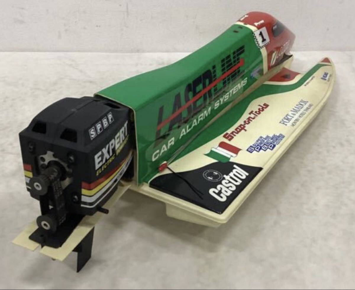 【樂淘letao】日本代購代標第一品牌－パワーボート ラジコン 京商? RC 飾り台座付き