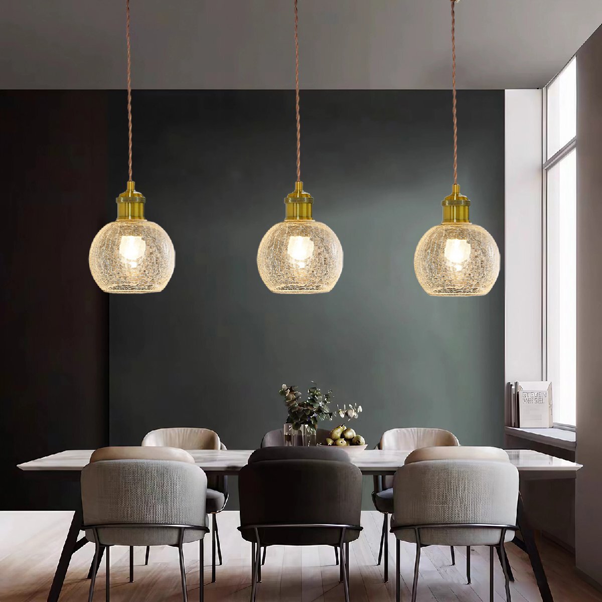 Yahoo!オークション - ペンダントライト おしゃれ ガラス ダイニング ...