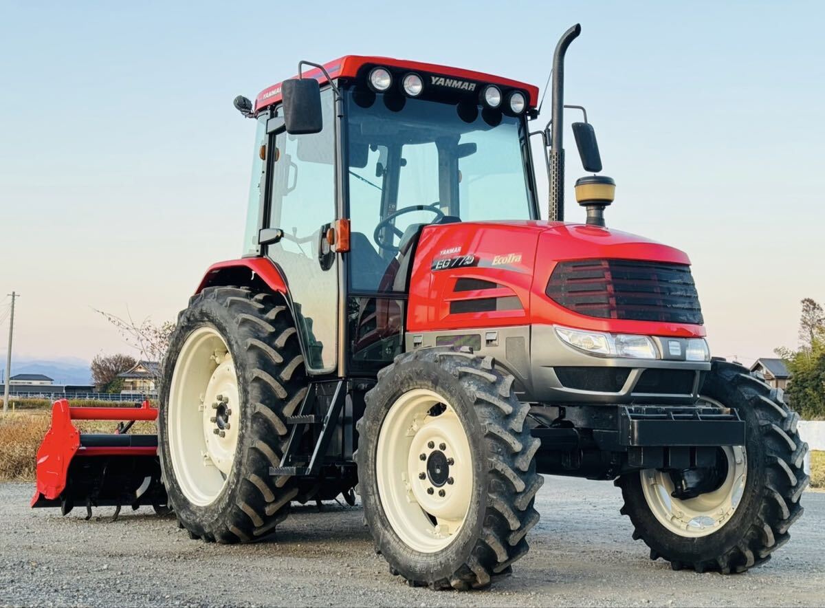 Yahoo!オークション - ヤンマートラクター EG775 75馬力 使用時間977H ...