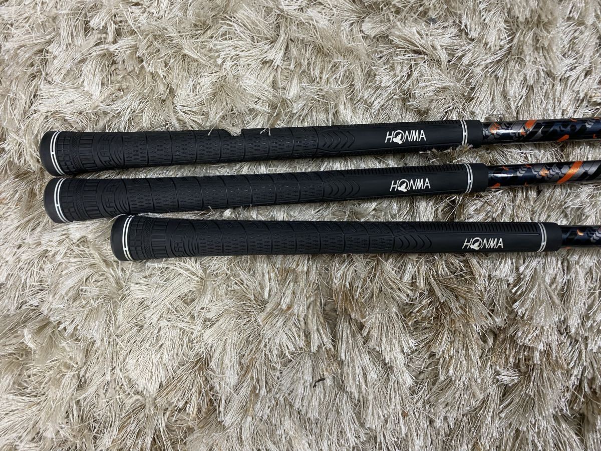 【樂淘letao】日本代購代標第一品牌－j2134 ホンマ HONMA TOUR WORLD TW747 3w 15度 5W 18度 10.5° VIZARD 3本セット