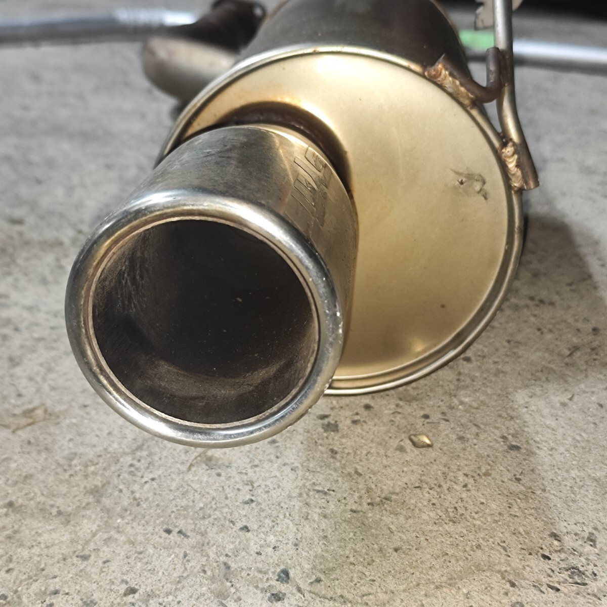 Yahoo!オークション - レガシィ BH5 BE5 syms マフラー リアピース テ...