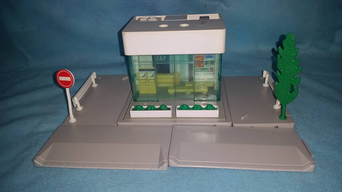 Yahoo!オークション - トミカ 旧トミカタウン JAF事務所 ドア開閉 日本...