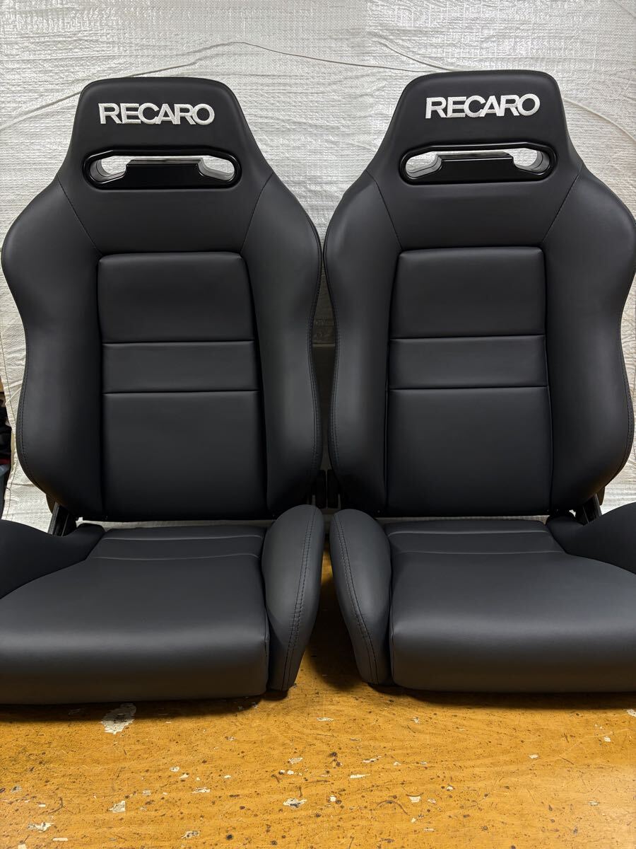 Yahoo!オークション - 40.41. レカロ RECARO 2脚セット SR-3 黒フェイ...