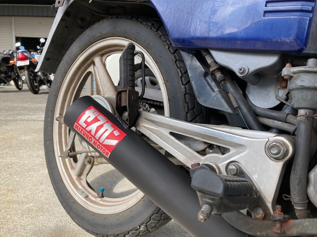 Yahoo!オークション - CB125T用 手曲集合管【 ゼス管ショートマフラー...