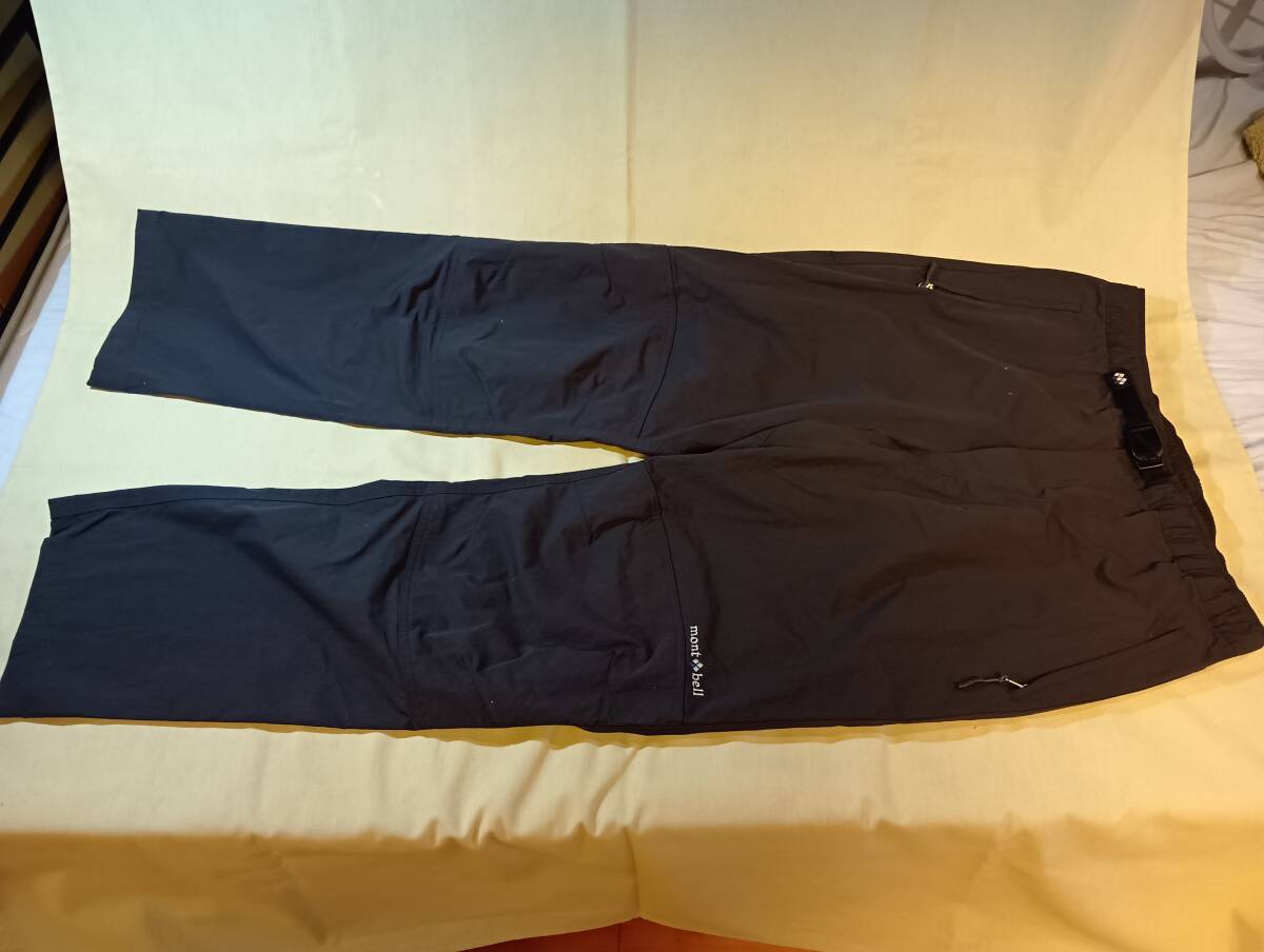 【樂淘letao】日本代購代標第一品牌－【送料込】モンベル 薄手パンツ XXL 黒 夏山に 中古