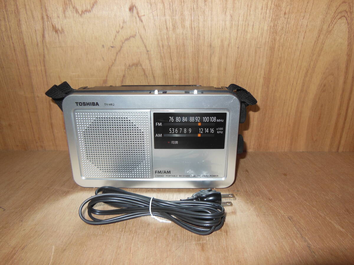 Yahoo!オークション - 10.- TOSHIBA 東芝 AM/FM ポータブルラジオ TY-H...