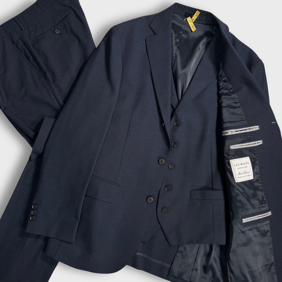 Yahoo!オークション - 美品 AOKI 3ピース スーツ セットアップ 上下 ベ...