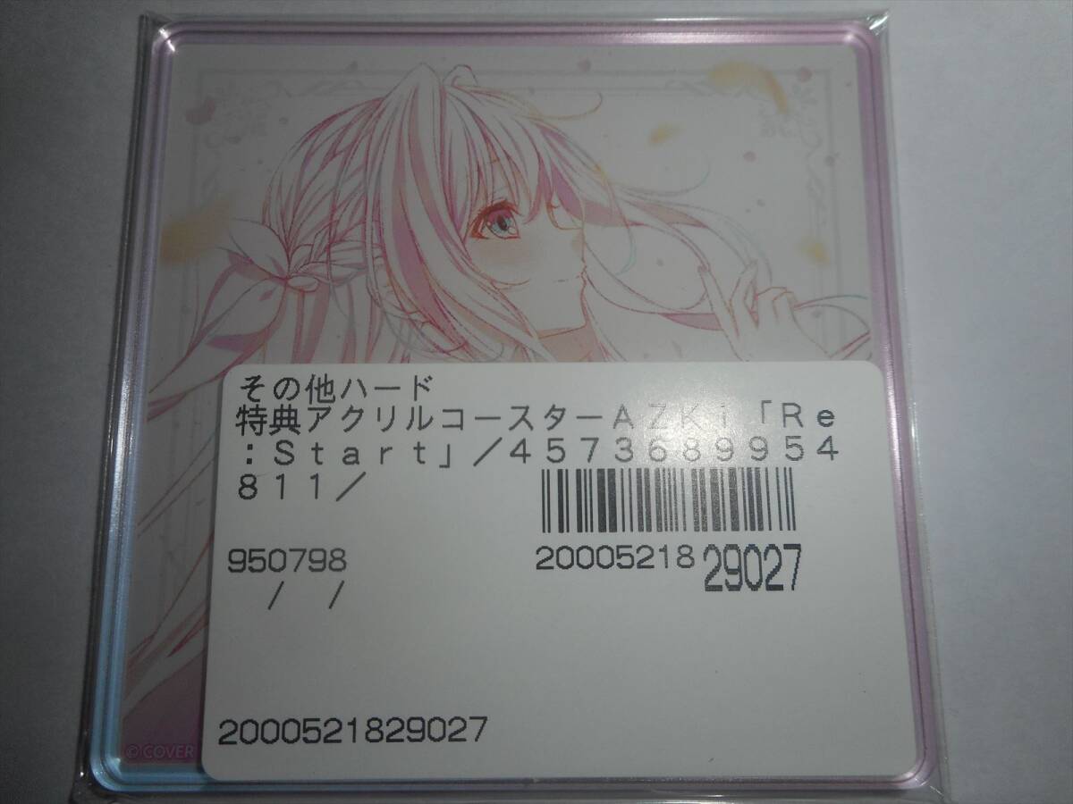 Yahoo!オークション - CD Azki Re Start 初回生産分 新品同様 特典付 h...