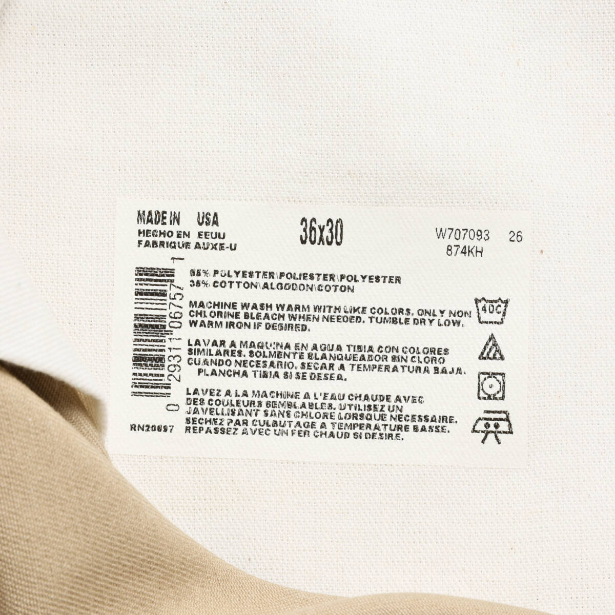 Yahoo!オークション - Dickiesディッキーズ アメリカ製 874 ワークパン...