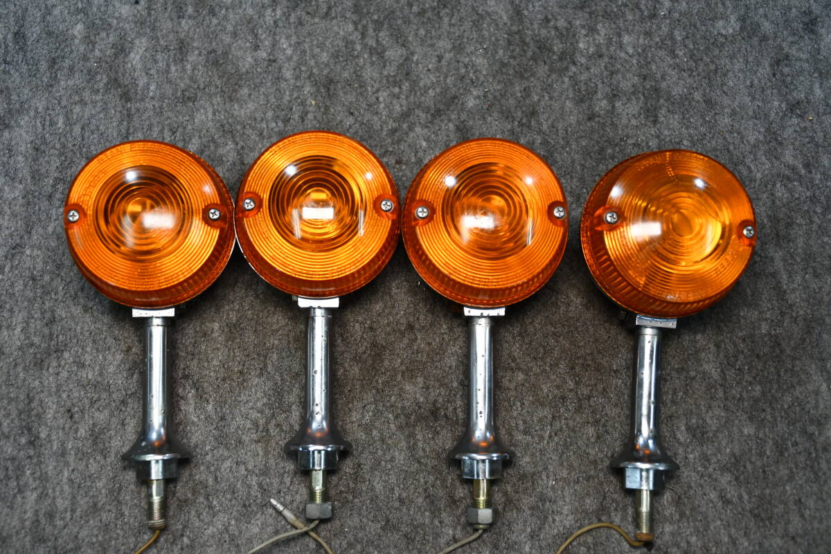 Yahoo!オークション - 【Y25-3252】KAWASAKI Z1/Z2他用 ウインカー4個...