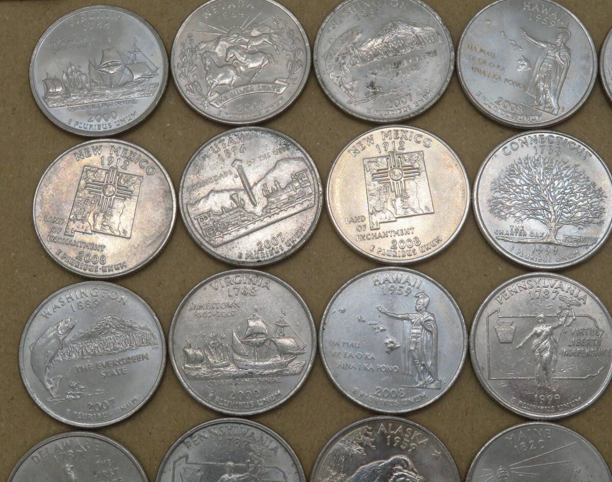 Yahoo!オークション - K134 アメリカ まとめ37枚 硬貨 外国硬貨 記念硬...