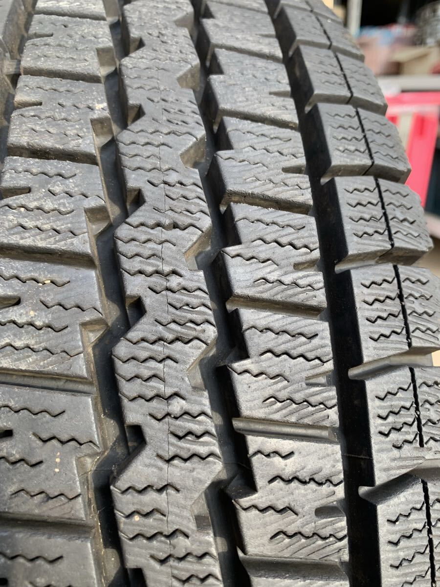 Yahoo!オークション - 185R14 6PR ダンロップスタッドレスホイル付き 6...