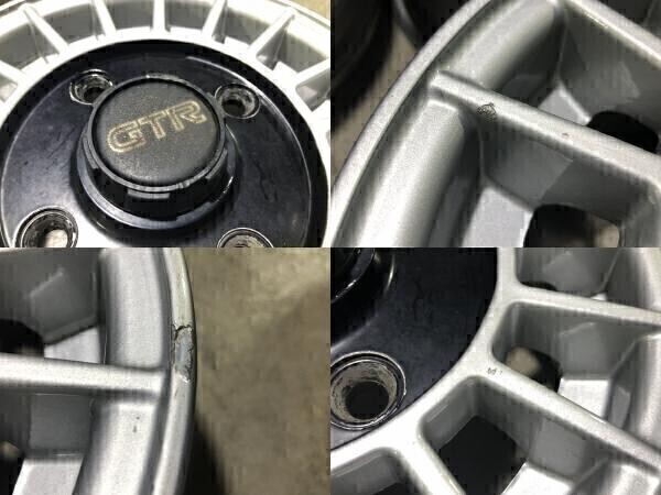 Yahoo!オークション - 10インチ アルミホイール(W7F002M)10x4 1/3B G...