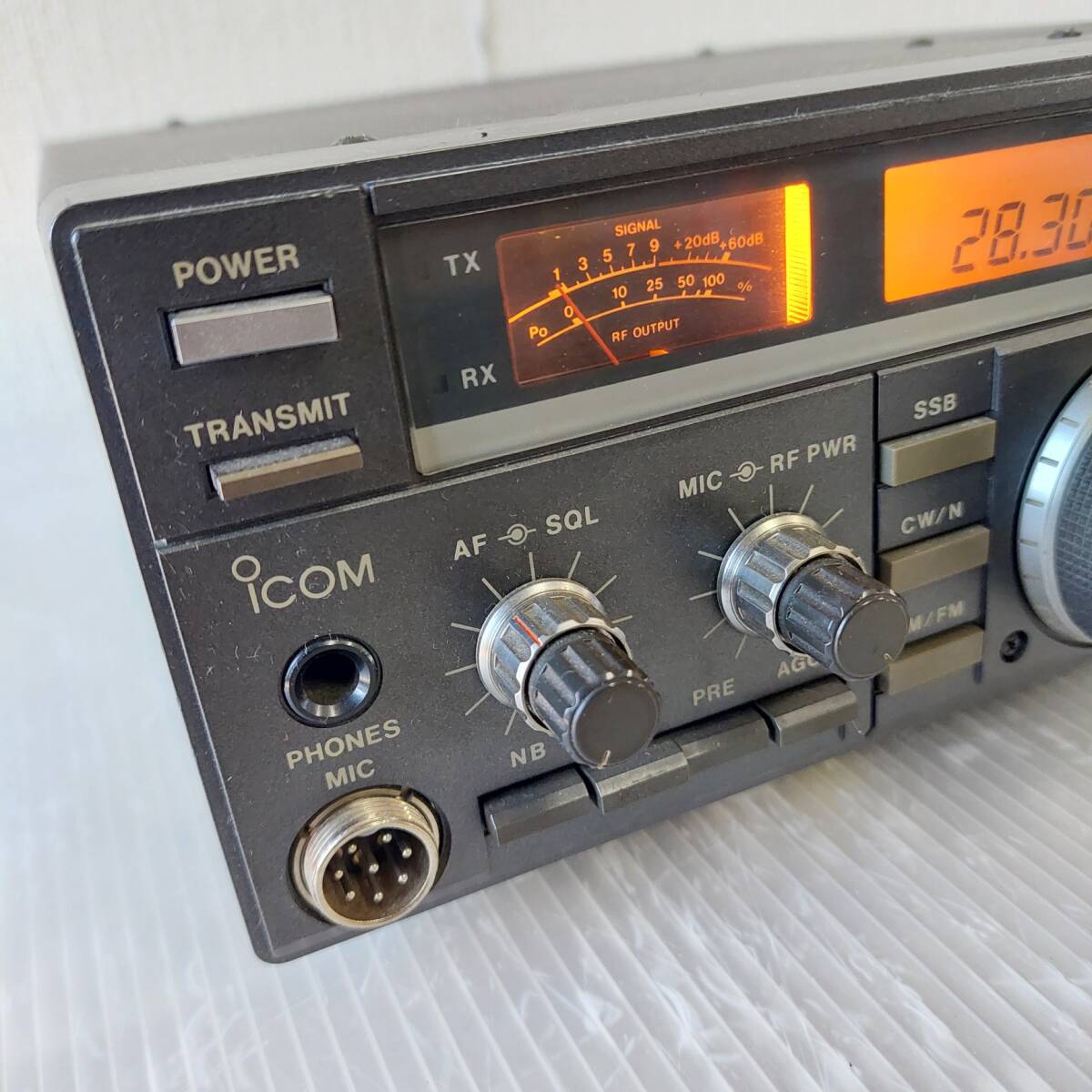 Yahoo!オークション - アイコム IC-721 100W機 ゼネカバ改造 28MhzもOK...