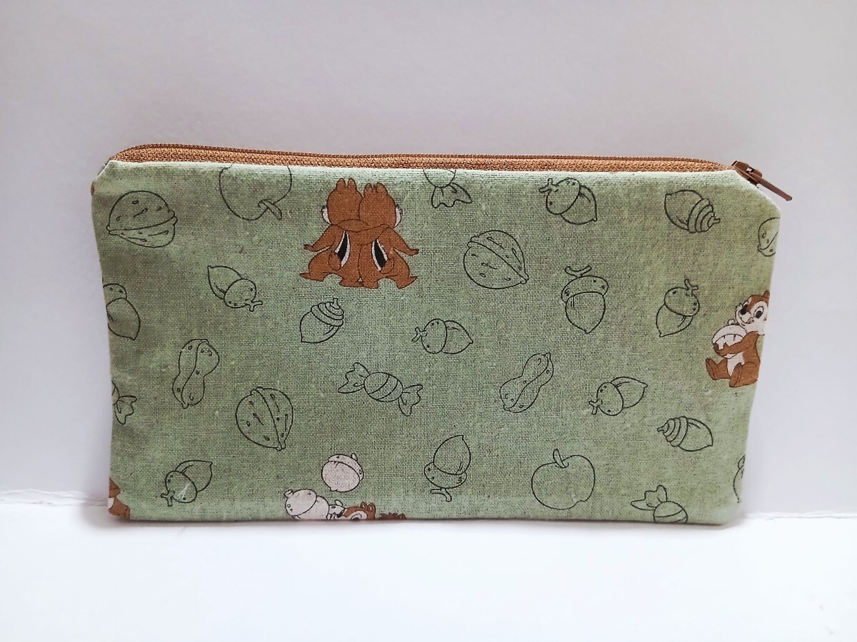 Yahoo!オークション - ハンドメイド 横長フラットフリーポーチ6